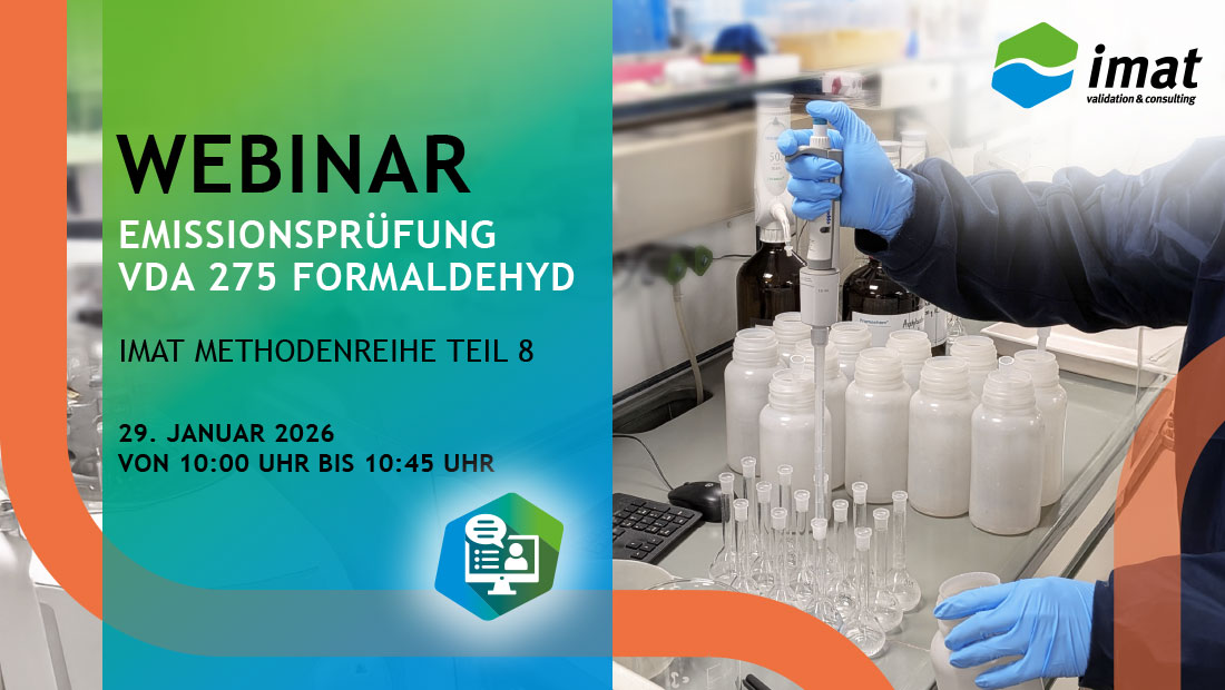 Live-Webinar: imat-Methodenreihe Teil 8 – Emissionsprüfung VDA 275 ...